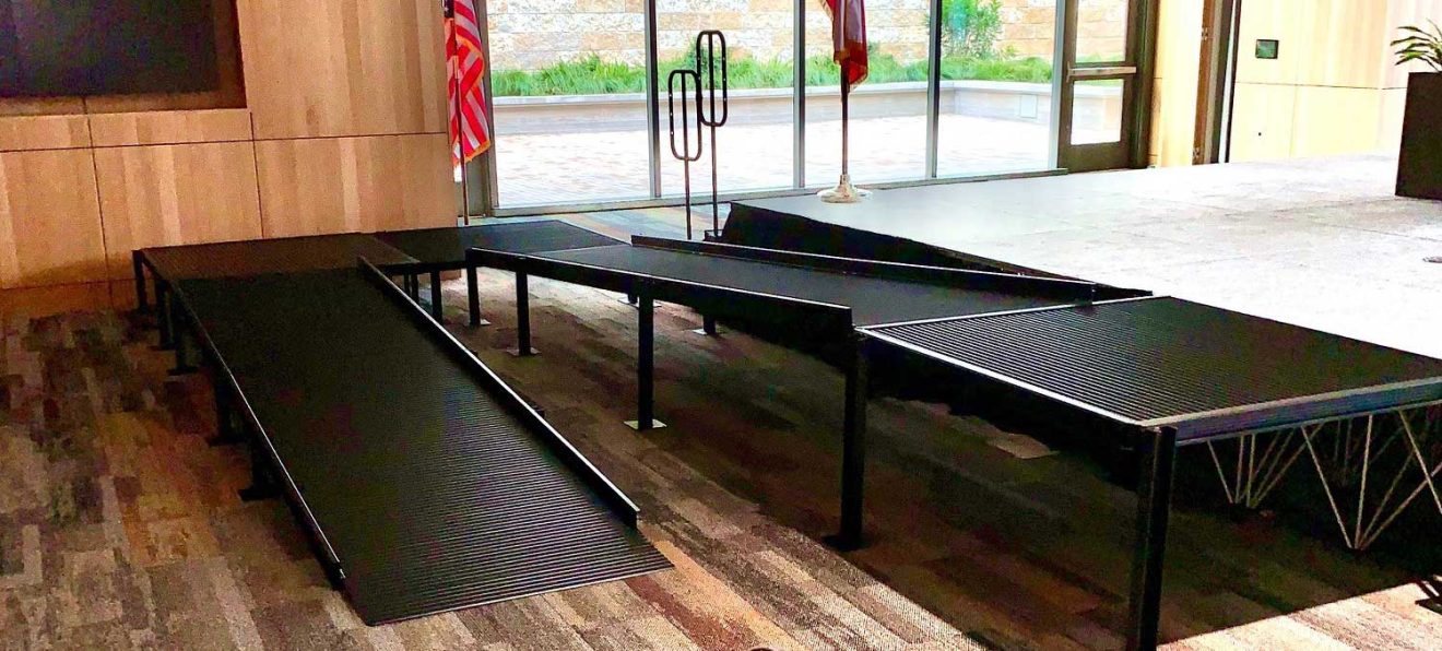 National Ramp Liberty Series™ Ramp Used by Greg Abbott