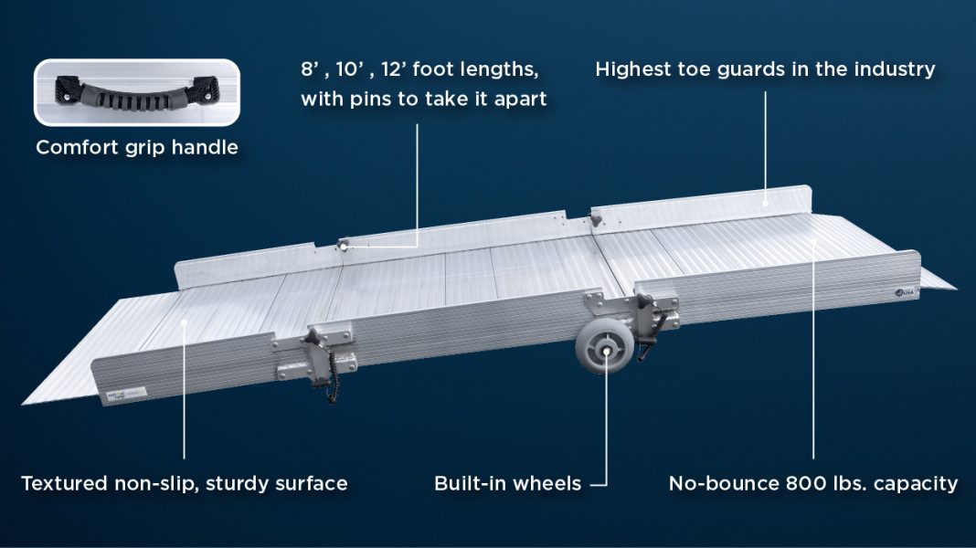 Three-Fold Portable Ramp - Durable & Easy to Use | National Ramp